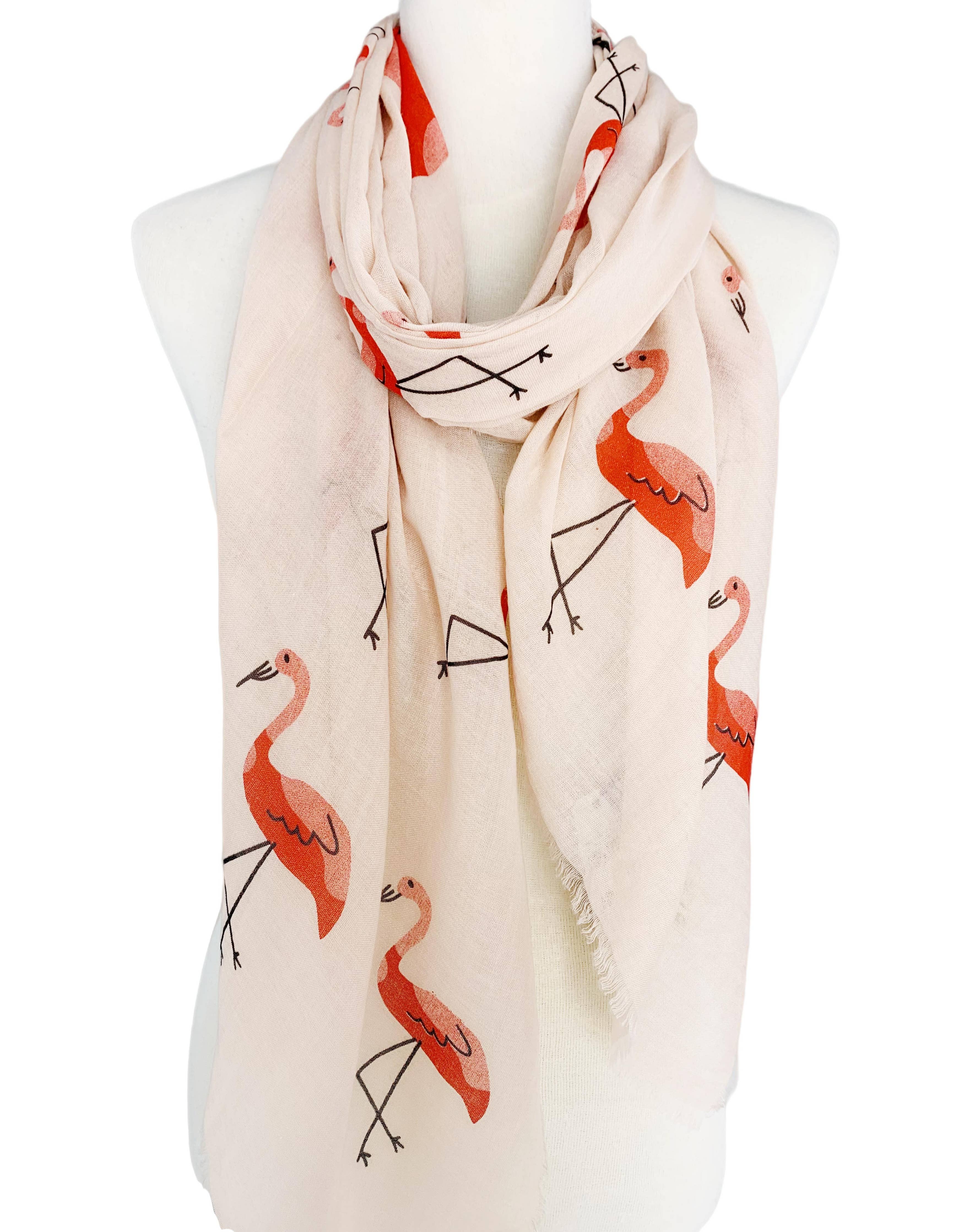 Flamingo Scarf – Haystacks