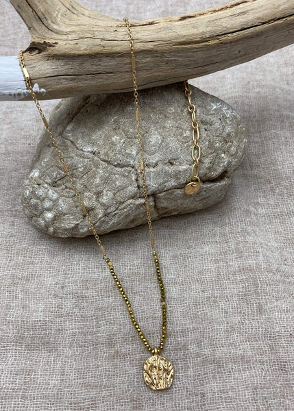 Beech Tree Beaded Charm Necklace – Haystacks